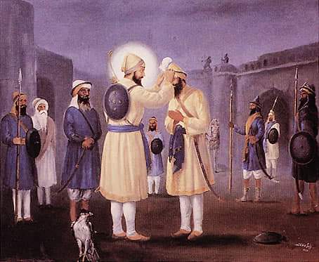Bhai Dharm Singh and Guru Gobind Singh – Jat Chiefs