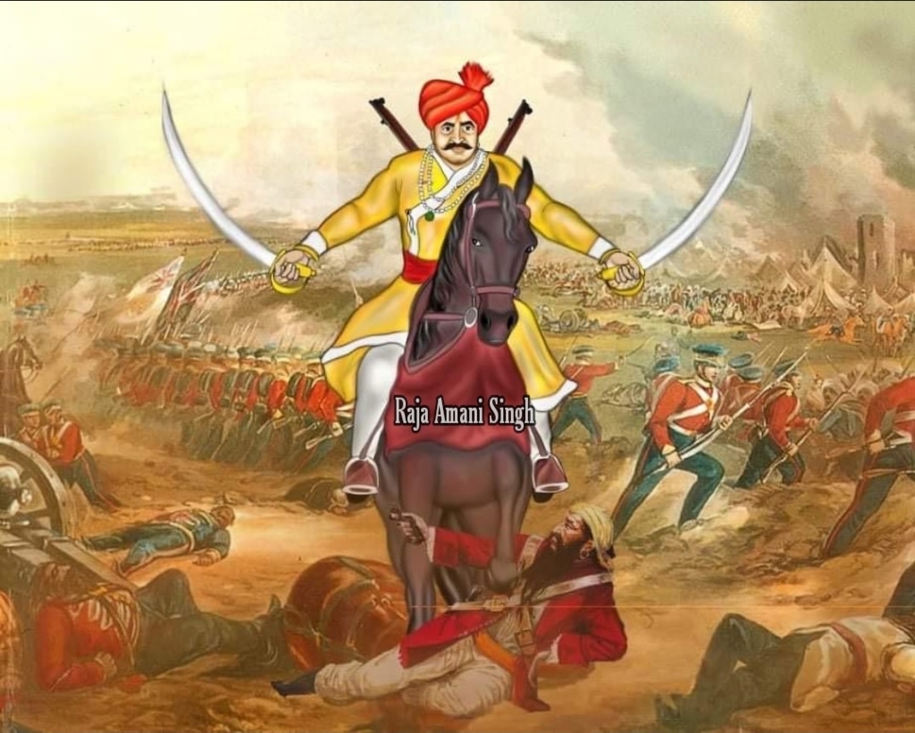 Raja Amani Singh Of Iglas - Jat Chiefs